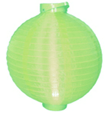 Battery powered paper lanterns store